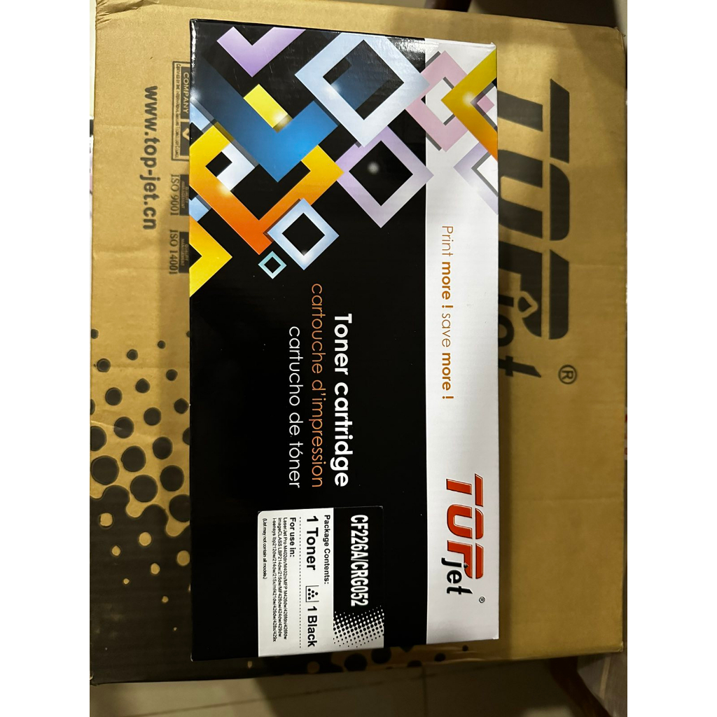 Hộp Mực siêu đậm nét TOP-jet 26A (CF226A) /052A - Dùng cho máy in laser HP M402D | Shopee Việt Nam