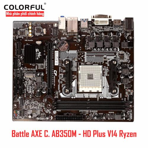 Bo mạch chủ AB350M - HD Plus V14. Mainboard AMD Colorful B350M qua sử ...