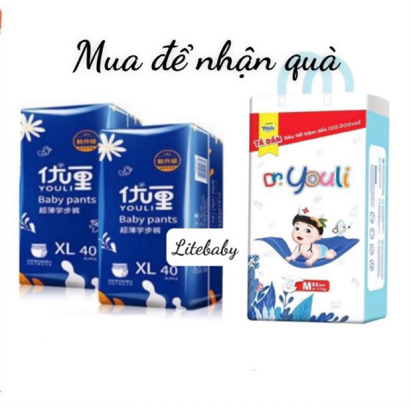 Bỉm YOULI XANH, YOULI Y TẾ nội địa Trung quần/dán đủ SIZE | Shopee Việt Nam