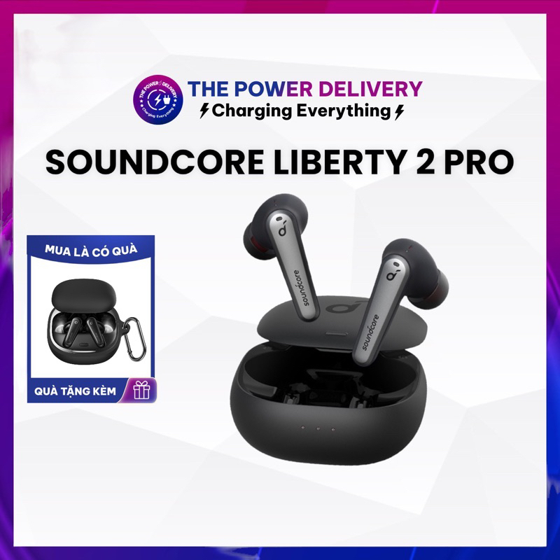 Tai nghe bluetooth Anker Soundcore Liberty 2 Pro A3951 chống ồn chủ động, IPX7, 6 mic, pin 28h ...