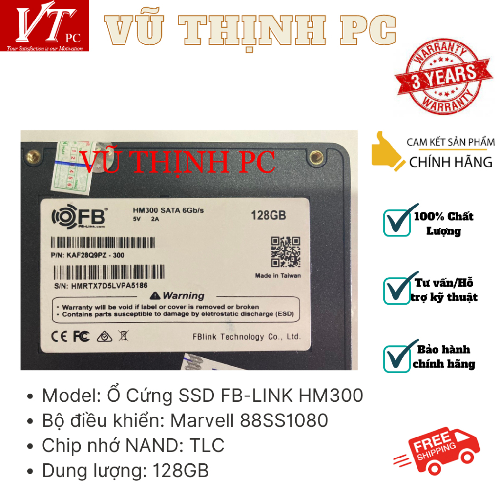[HCM] Ổ Cứng SSD 128GB MIXIE EVO500 | FB-LINK HM300 2.5" 6Gb/s - New ...