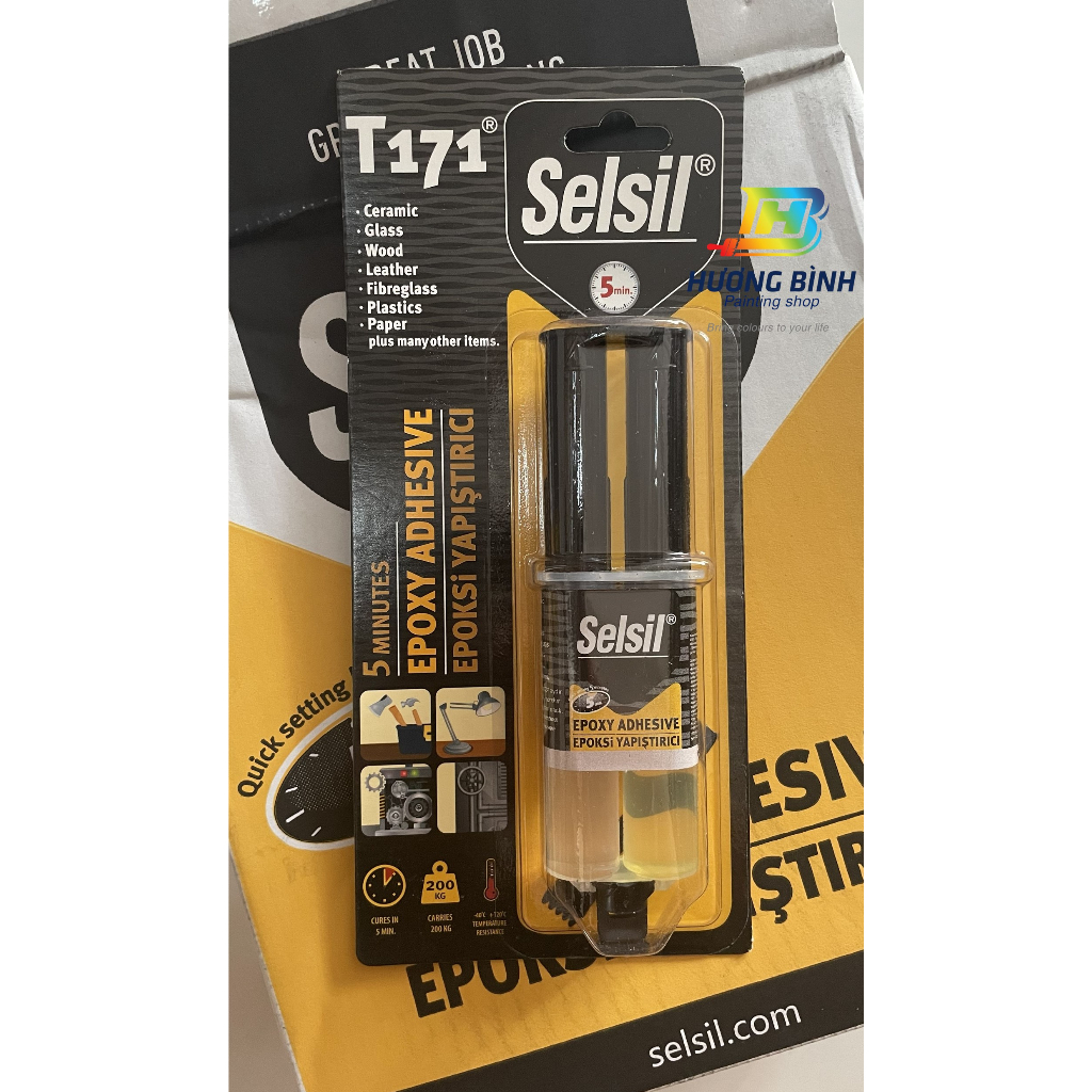 SelSil T171 - Keo Epoxy đa dụng trong suốt khô trong 5 phút (24ml ...