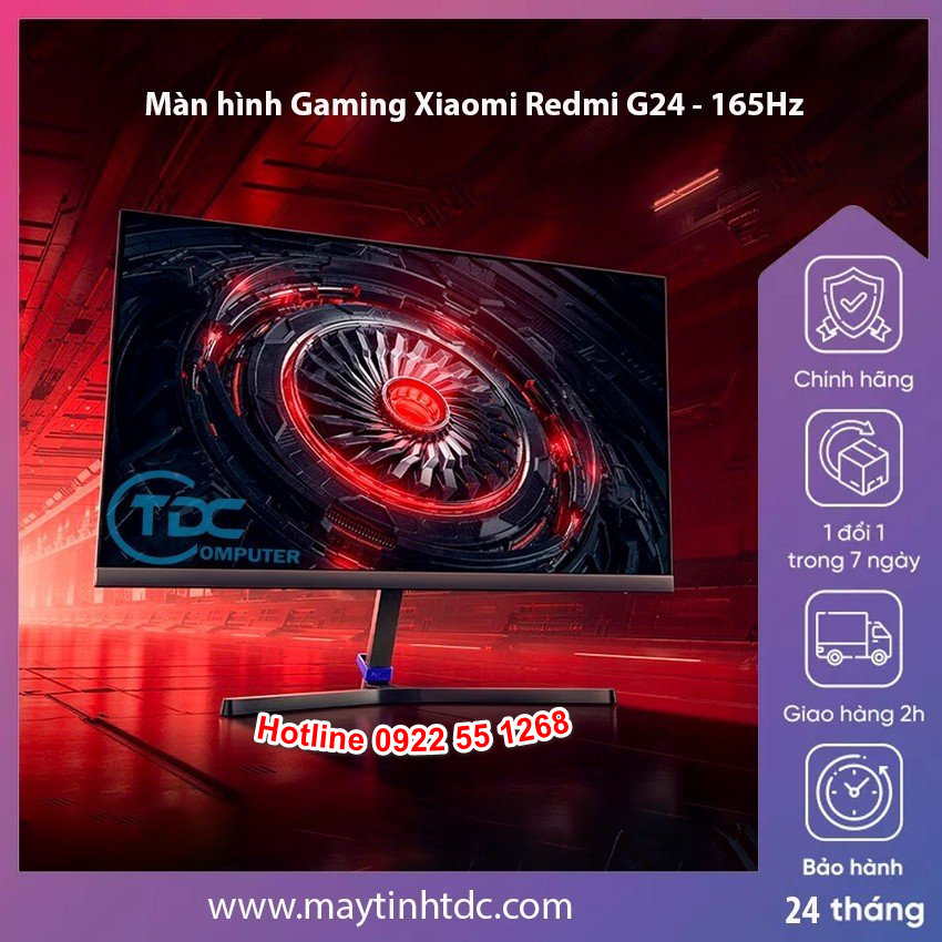 Màn hình GAMING - ĐỒ HOẠ, Xiaomi Redmi 24 inch G24. Tốc độ làm tươi 165Hz | 1ms |. Hàng Chính ...