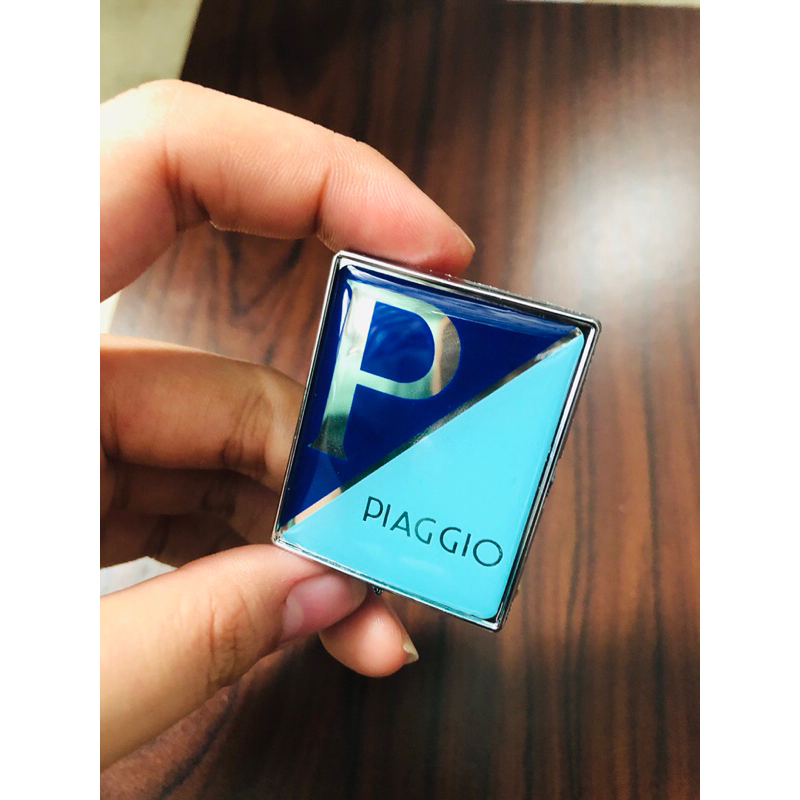 Logo Mặt Nạ Vespa “Piago” Xanh Xi | Shopee Việt Nam