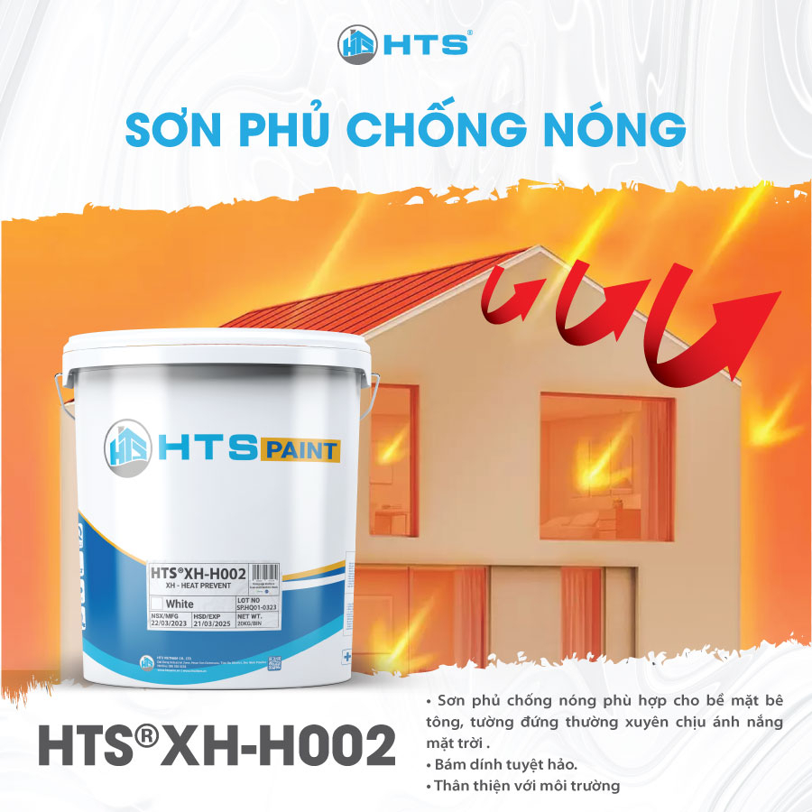 Sơn chống nóng bê tông HTS®XH-H002 thùng 20Kg | Shopee Việt Nam