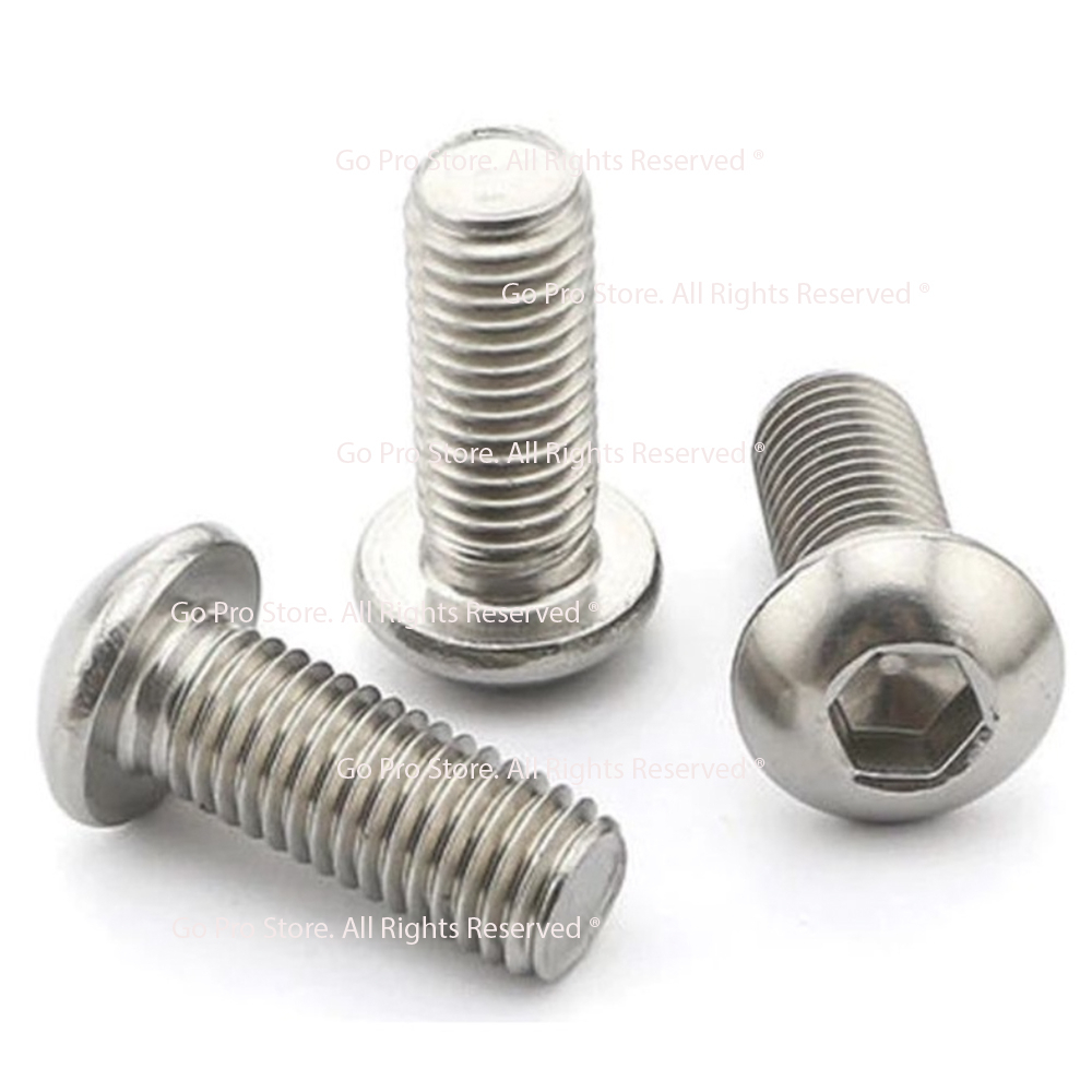Bulon (Ốc) Lục Giác INOX 304 ĐẦU DÙ M6 CD1029 | Shopee Việt Nam
