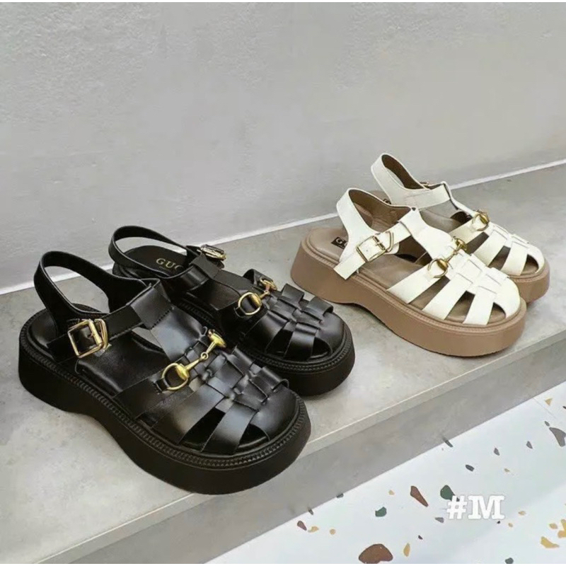Sandan rọ gắn sích cao 3 phân mẫu mới hót giày sandal rọ xích nữ nâng ...