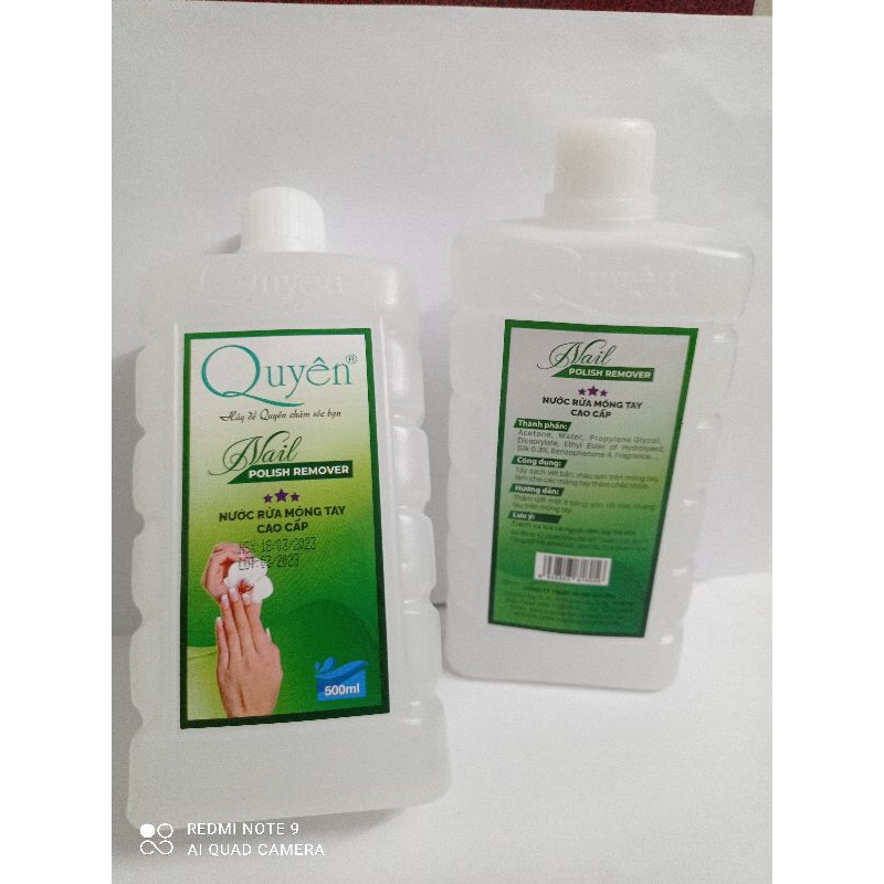 Acetol, axitol, Nước rửa móng Quyên 500ml | Shopee Việt Nam