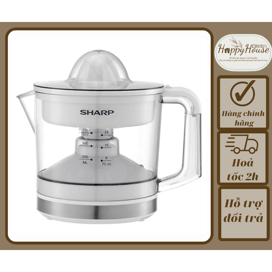 Máy vắt cam Sharp 40W EJ-J407-WH / 130W EJ-J130-ST - hàng chính hãng ...