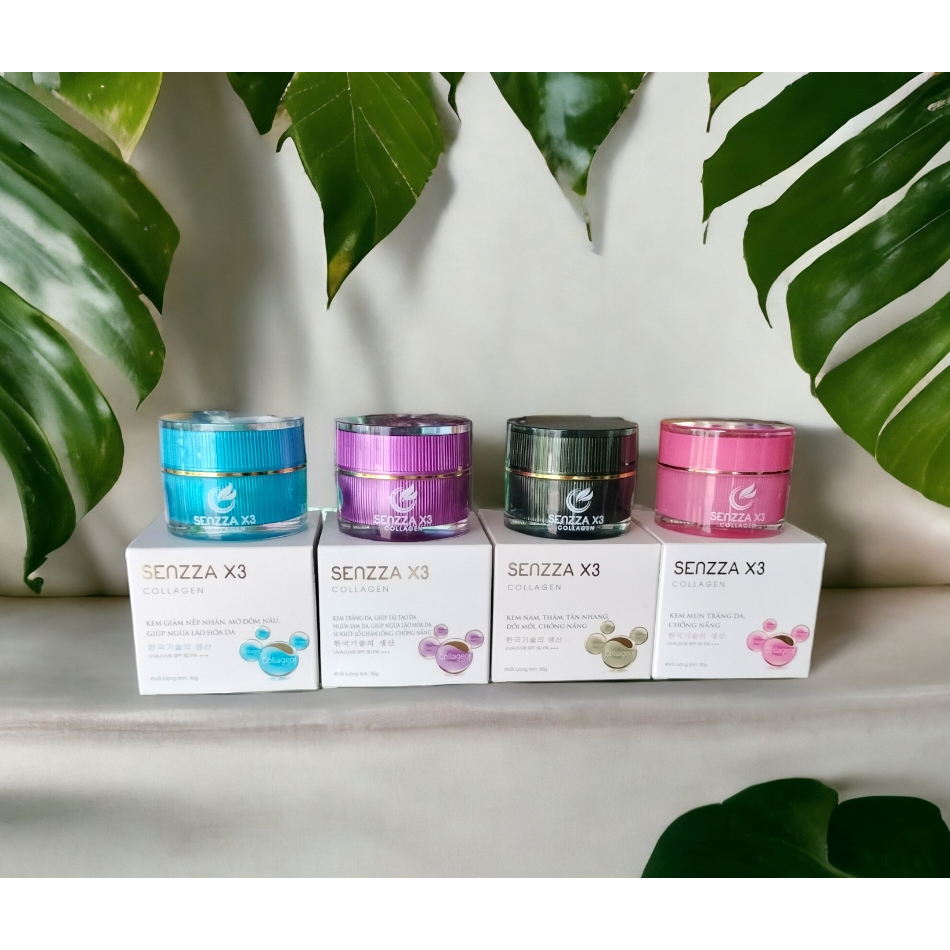 [Chính Hãng] Kem Face Senzza X3 Collagen 30g | Shopee Việt Nam