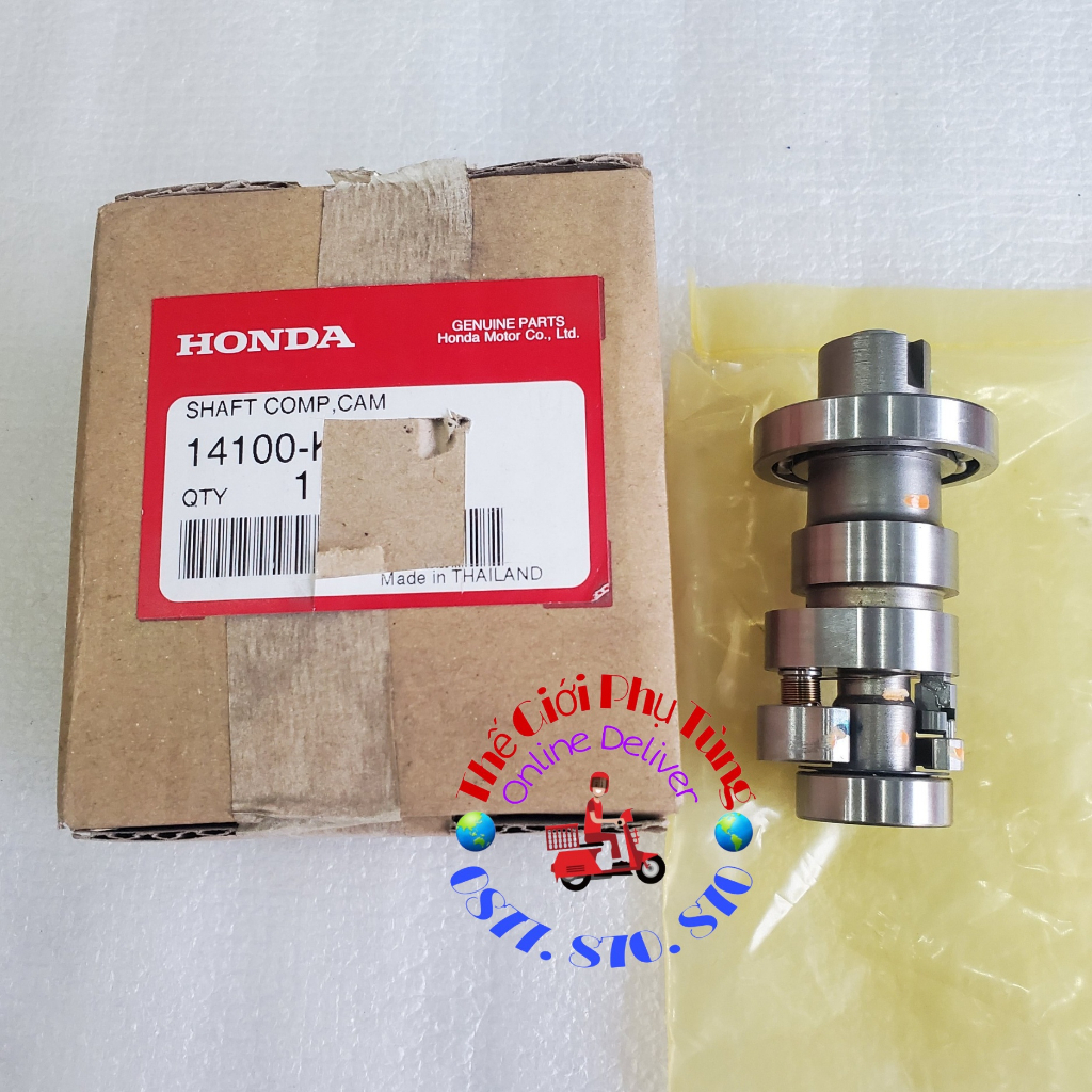 Trục cam Wave 125i, Future Led zin Honda Thái Lan -14100 | Shopee Việt Nam