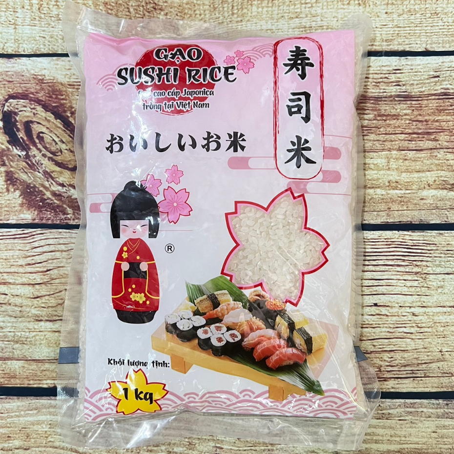 Gạo SUSHI RICE dẻo thơm 1KG | Thương hiệu Angimex-Kitoku, chuyên dùng ...
