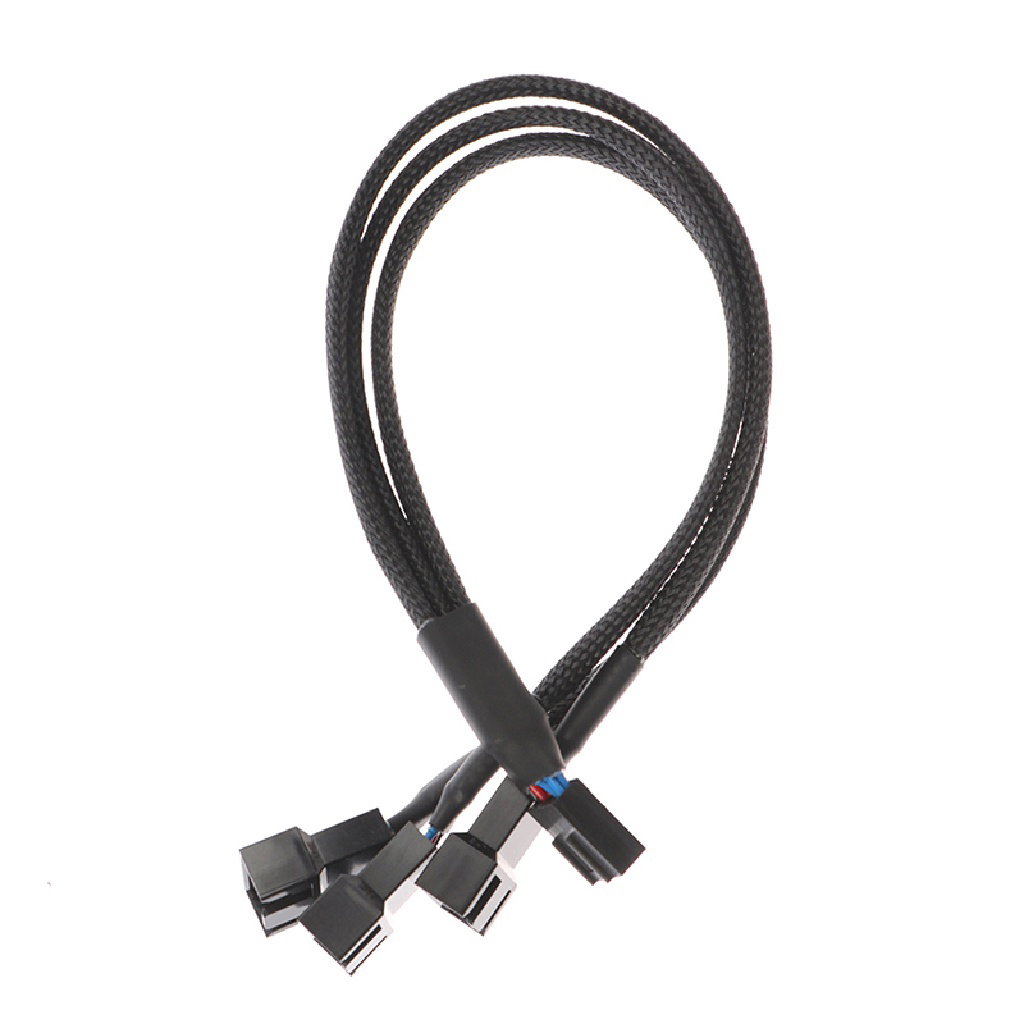 Dây chia fan bọc dù 3 Pin/4 Pin PWM 1 ra 4 hỗ trợ điều tốc | Shopee ...
