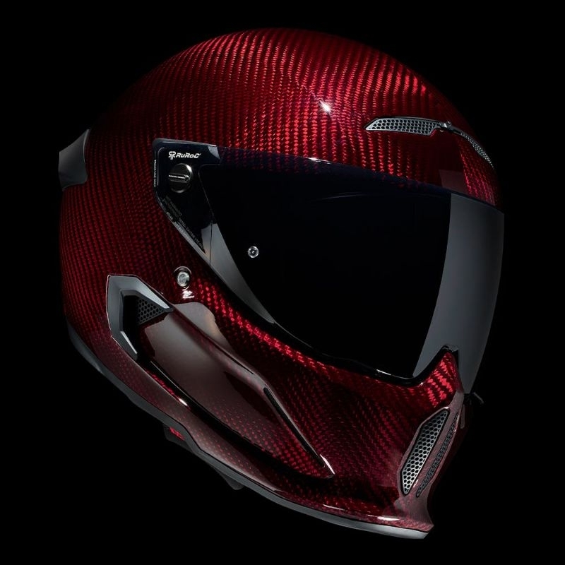 Ruroc Atlas 4.0 Carbon Ruby mũ bảo hiểm | Shopee Việt Nam