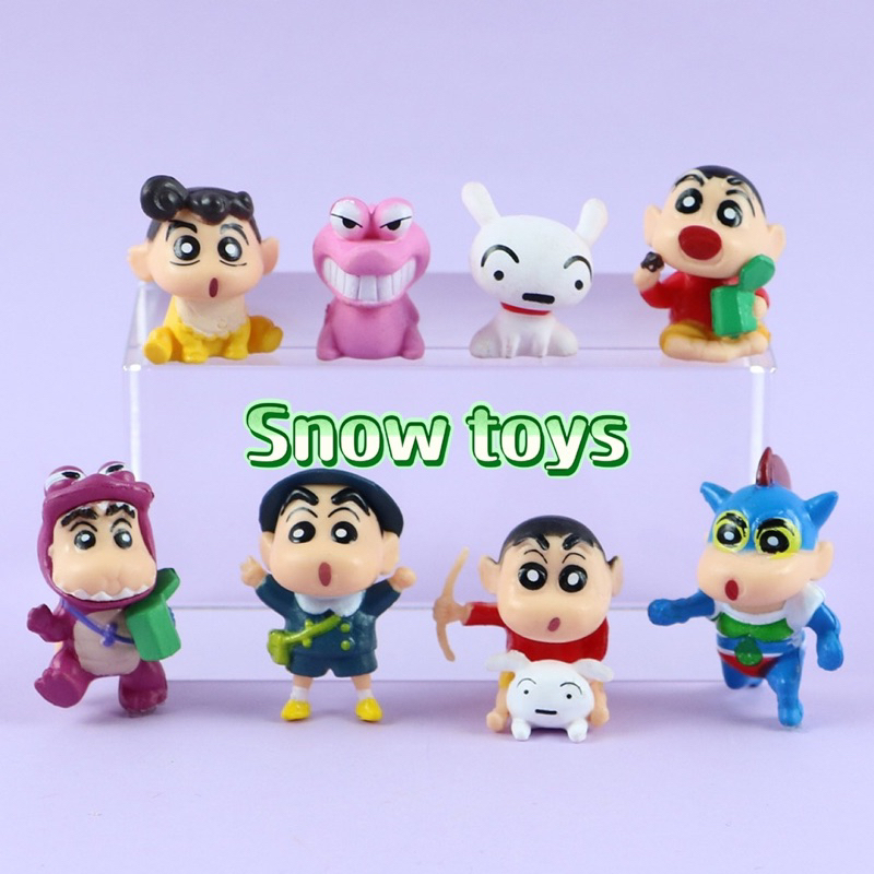 Mô hình Shin Cậu bé bút chì - Set 8 mô hình mini - Nohara Shinosuke ...
