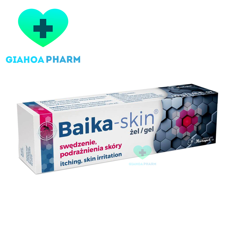 Gel bôi da Baika Skin dưỡng ẩm, làm dịu da, giảm ngứa, đỏ, kích ứng do da khô, phục hồi da, giảm ...