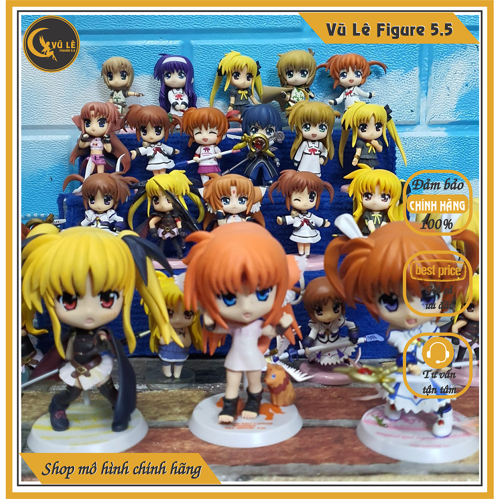 Mô hình Magical Girl Lyrical Nanoha chính hãng, 03 loai mô hình ...