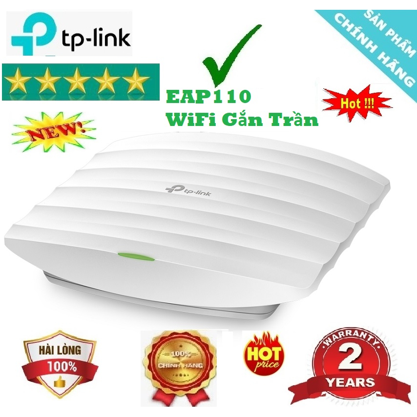 Bộ phát không dây gắn trần EAP110 Wireless N 300M | Shopee Việt Nam