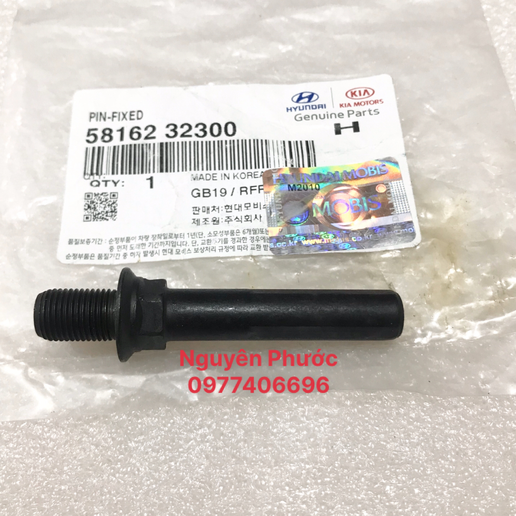 Chốt /Ắc trượt phanh trên HYUNDAI GETZ / I10 2008 - 2013 - Hàng xịn ...