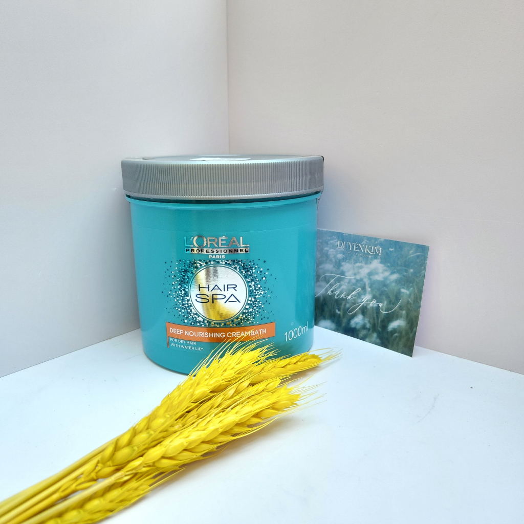 Kem ủ tóc, dầu hấp chăm sóc tóc khô Loreal Professionnel Hair Spa Deep Nourishing 1000ml chính ...