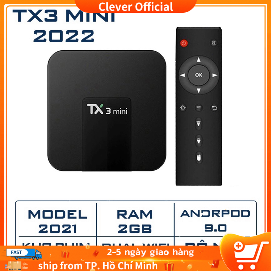 Android TV Box TX3 mini+ Plus 2022 - Ram 2GB, Amlogic S905W2, Android 11 | Shopee Việt Nam