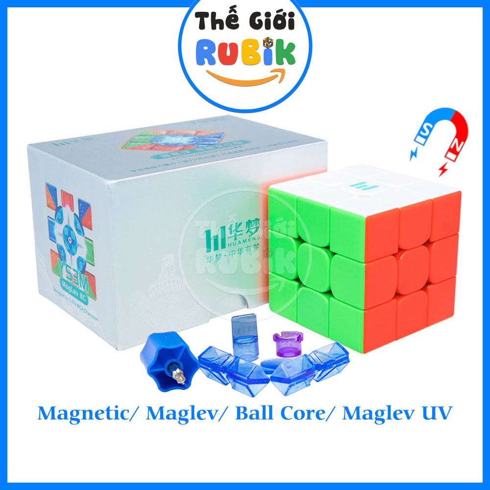Rubik MoYu HuaMeng YS3M 3x3 2023 4 Phiên Bản (Magnetic, MagLev, Ball ...