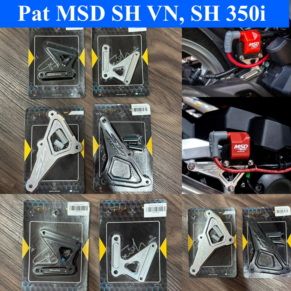 Pat MSD SH VN, SH 350i nhôm CNC-GH Racing | Shopee Việt Nam