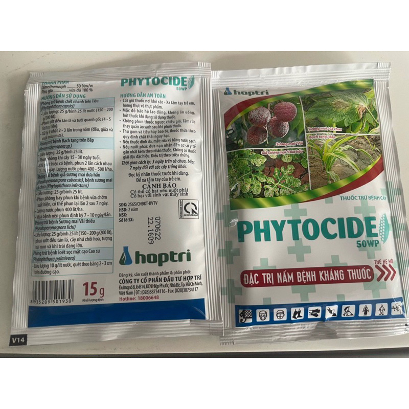PHYTOCIDE HỢP TRÍ| Quản lý bệnh bạch tạng, sọc trong trên bắp | Shopee ...
