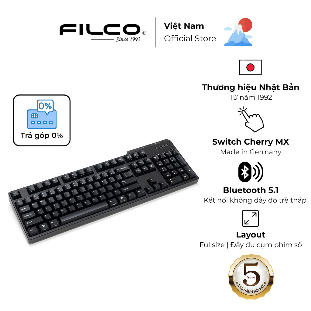 Bàn phím cơ Filco Majestouch Convertible 3 Fullsize - Filco Official ...