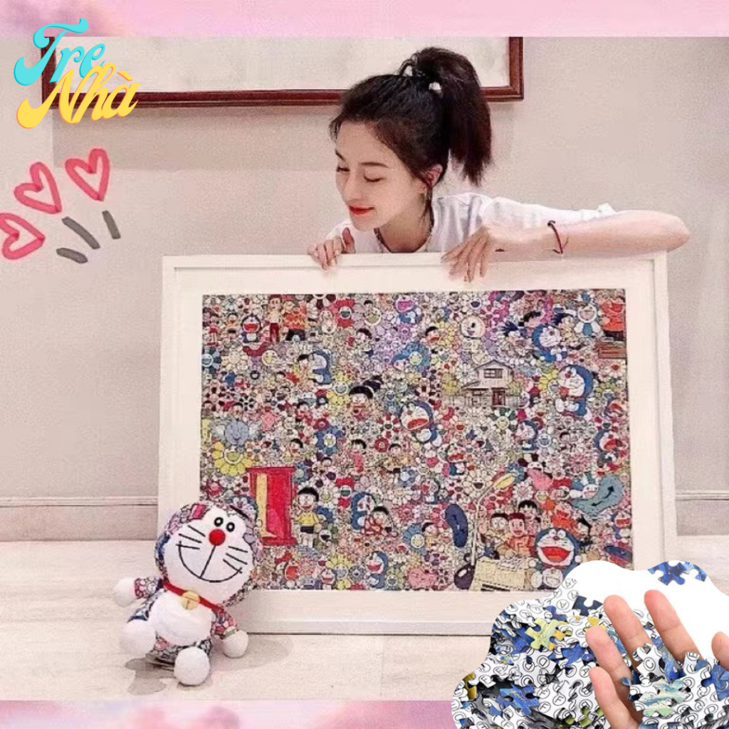 Bộ Tranh Ghép Xếp Hình 1000 Pcs Jigsaw Puzzle (Tranh ghép 75*50cm) Bản ...