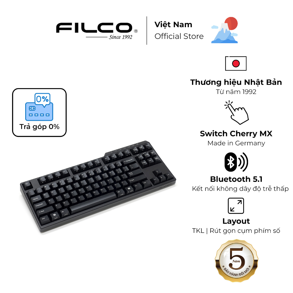 Bàn phím cơ Filco Majestouch Convertible 3 - Tenkeyless - Filco ...