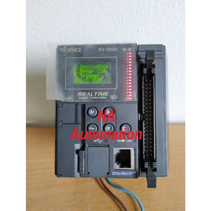 KV-5500 Ethernet/IP (Ver.2) - Bộ điều khiển PLC Keyence (Đã qua sử dụng ...