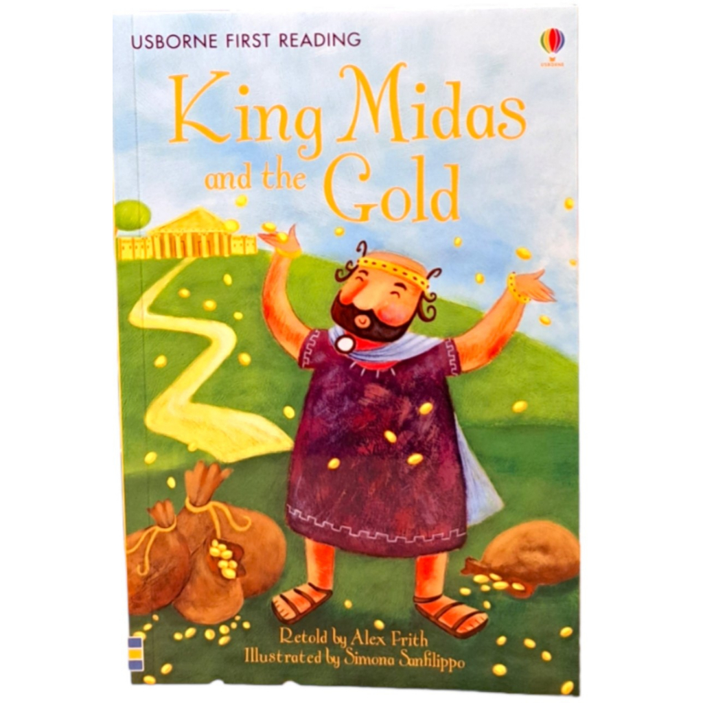 Sách - Usborne First Reading King Midas and the Gold | Shopee Việt Nam