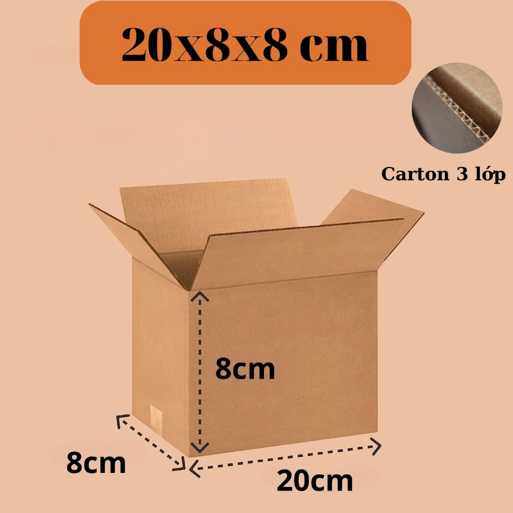 20x8x8 Combo 5 thùng carton đóng hàng | Shopee Việt Nam