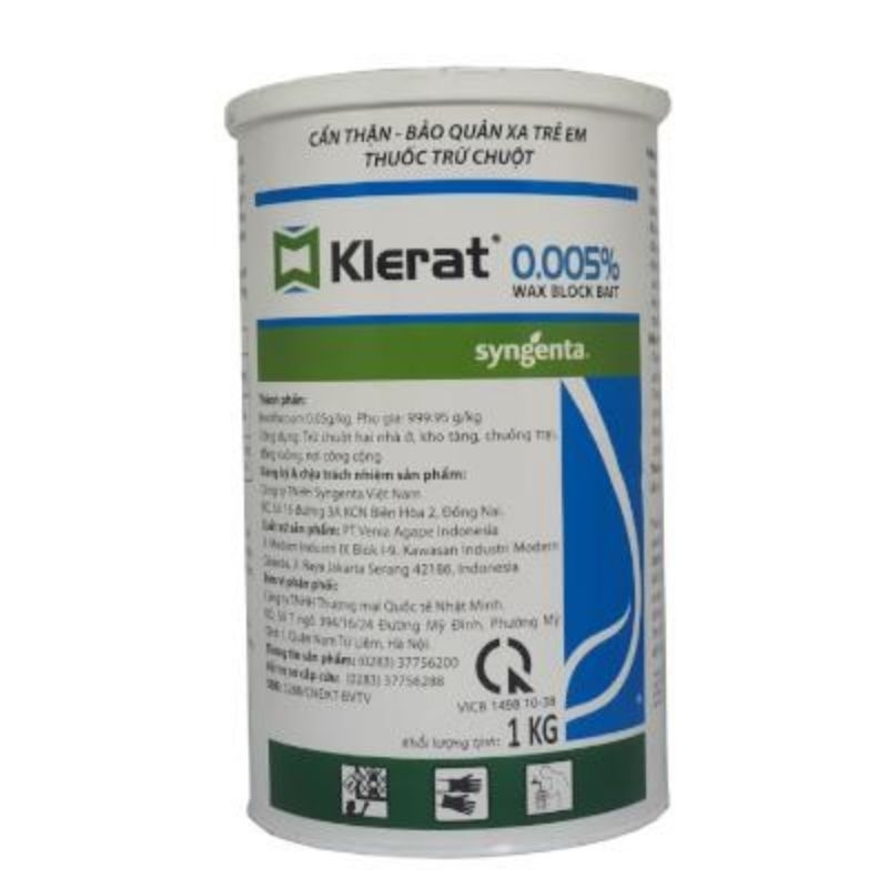 Bả Chuột Klerat 0.005 nhập khẩu loại 1kg | Shopee Việt Nam