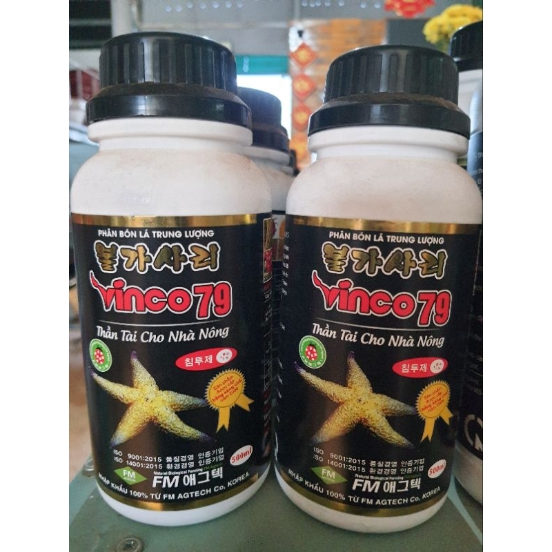 VINCO 79 chai 500ml Phân Bón Lá nhập khẩu korea | Shopee Việt Nam