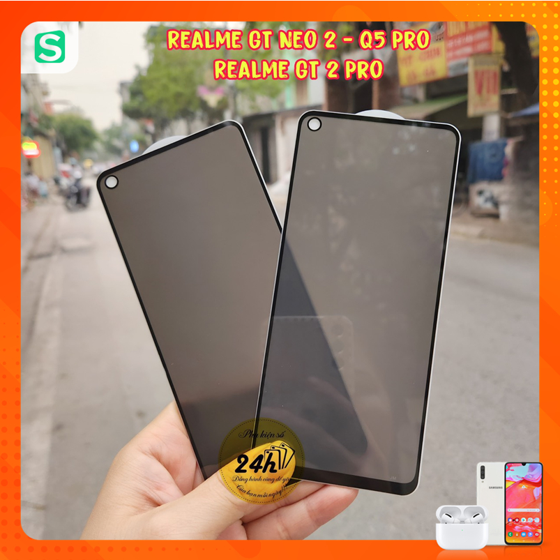 Kính Cường Lực Chống Nhìn Trộm Cho Realme Q5 Pro / Realme GT Neo 2 / GT Neo 3T GT 2 Pro ( K NHẬN ...