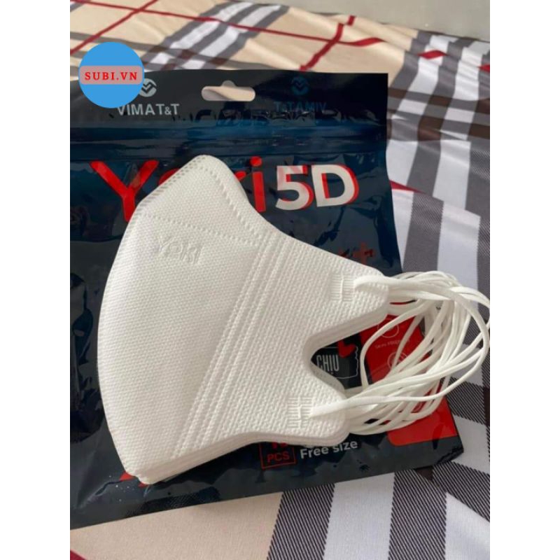 Khẩu trang Yoki 5D siêu dễ chịu, y hình. | Shopee Việt Nam