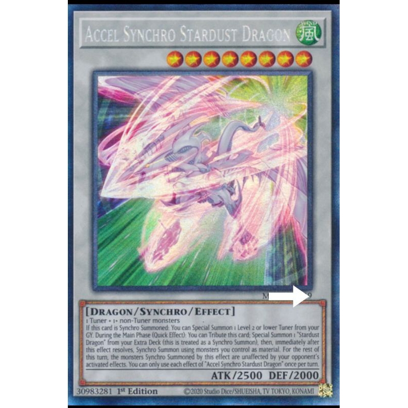 Thẻ bài yugioh ♡ Accel Synchro Stardust Dragon | Shopee Việt Nam