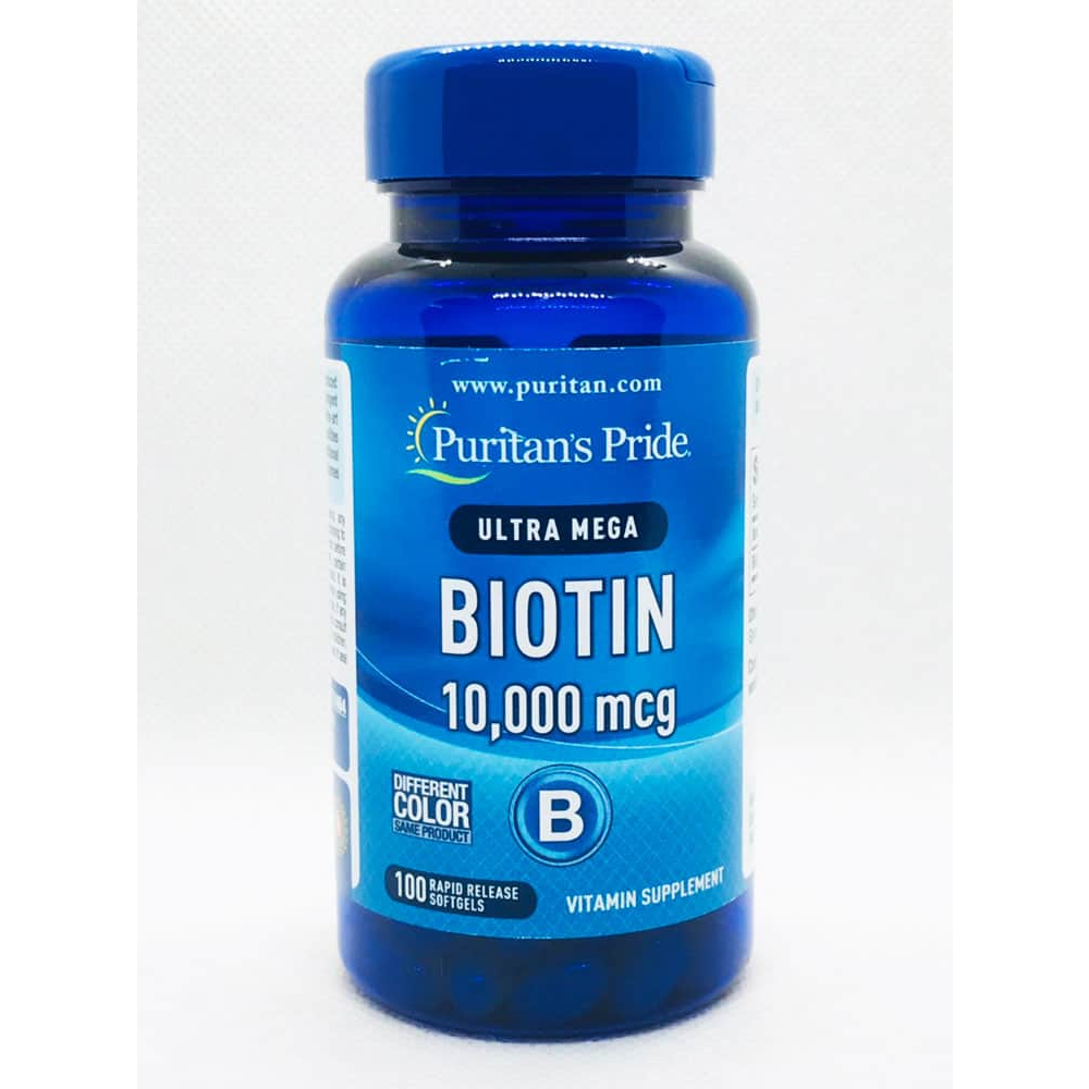Viên uống mọc tóc, giảm rụng tóc Puritan's Pride Ultra Mega Biotin ...