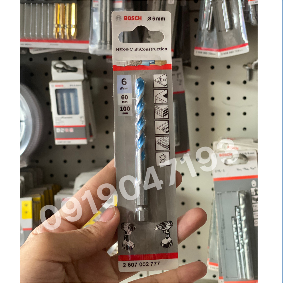 Mũi khoan đa năng Hex-9(6x60x100) 2607002777 | Shopee Việt Nam