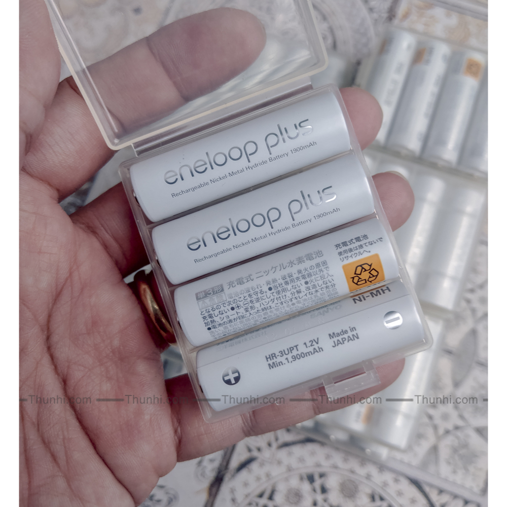 Pin sạc AA Eneloop Plus chính hãng nội địa Nhật, shop tự order bên Nhật về (TNHC01012-A1 ...