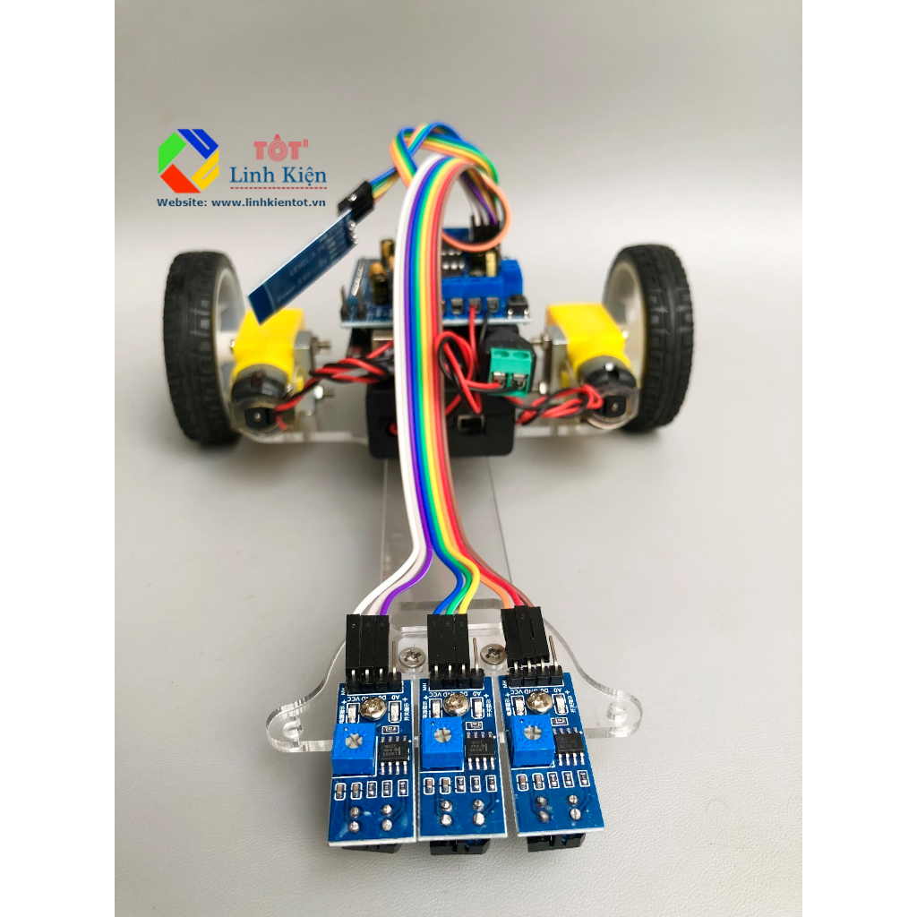 [Kèm code] Bộ xe đua dò đường Arduino dò line siêu nhạy, điều khiển ...