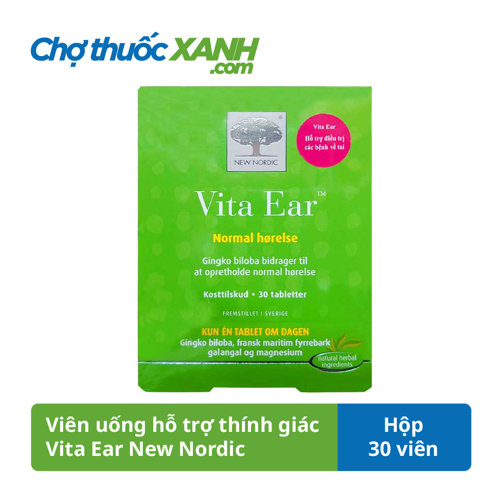 Vita Ear New Nordic 30 viên – Viên uống hỗ trợ thính giác | Shopee Việt Nam