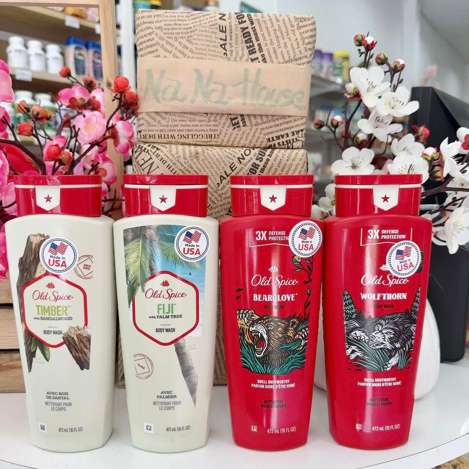Sữa tắm gội xả cho nam Old Spice Hair & Body Wash 3 in 1 473ml của Mỹ | Shopee Việt Nam