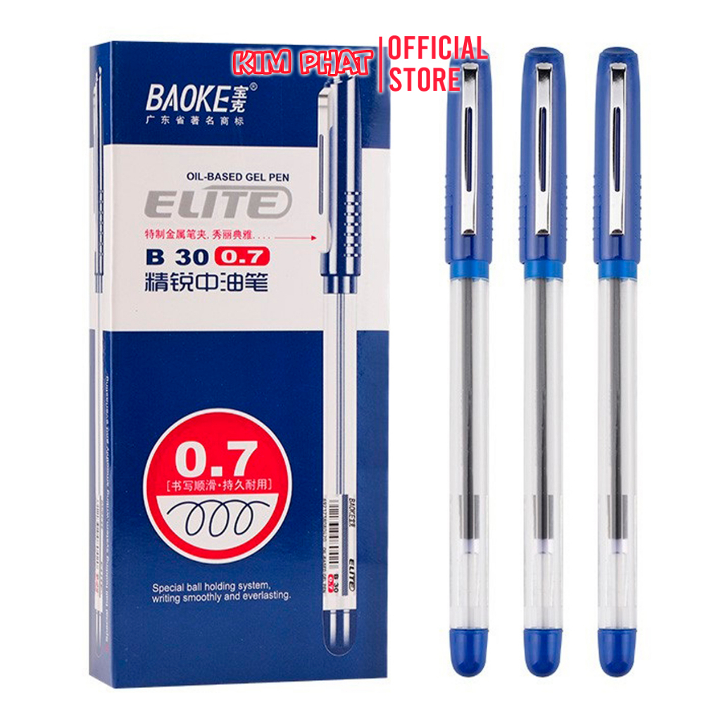 Bút gel, Bút bi nước Baoke B30 Ngòi 0.7mm | Shopee Việt Nam