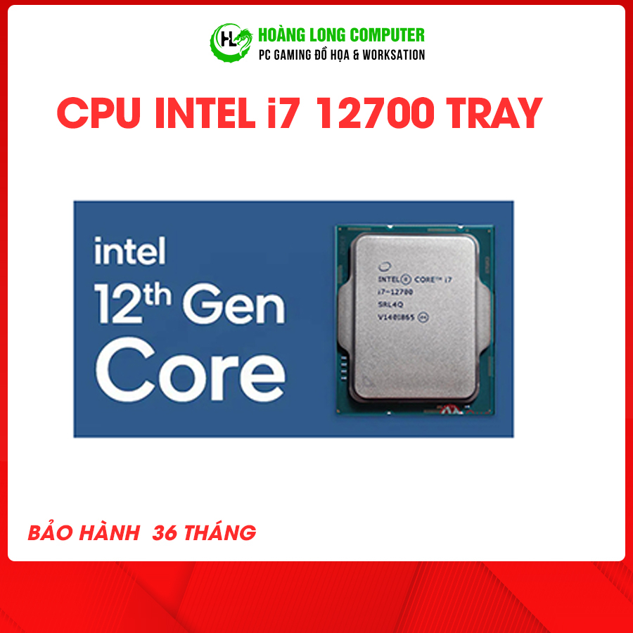 Cpu Intel Core i7-12700 Bộ Vi Xử Lý 12C/ 20T Alder Lake Tray Hàng Chinh ...