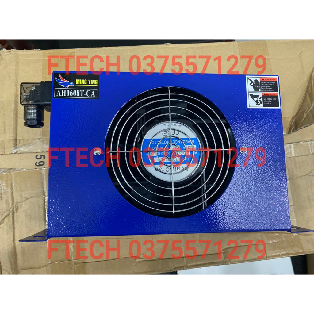 AH0608T-CA quạt làm mát dầu thủy lực AH0608T-CA (china) 24VDC, 60 lít ...