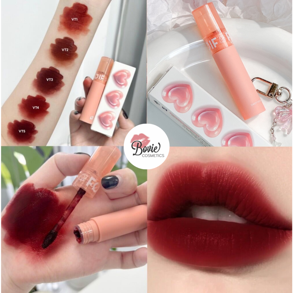 [FOIF by MERZY] Son Kem Lì Thuần Chay, Mịn Mượt Lâu Trôi Hàn Quốc Foif ...