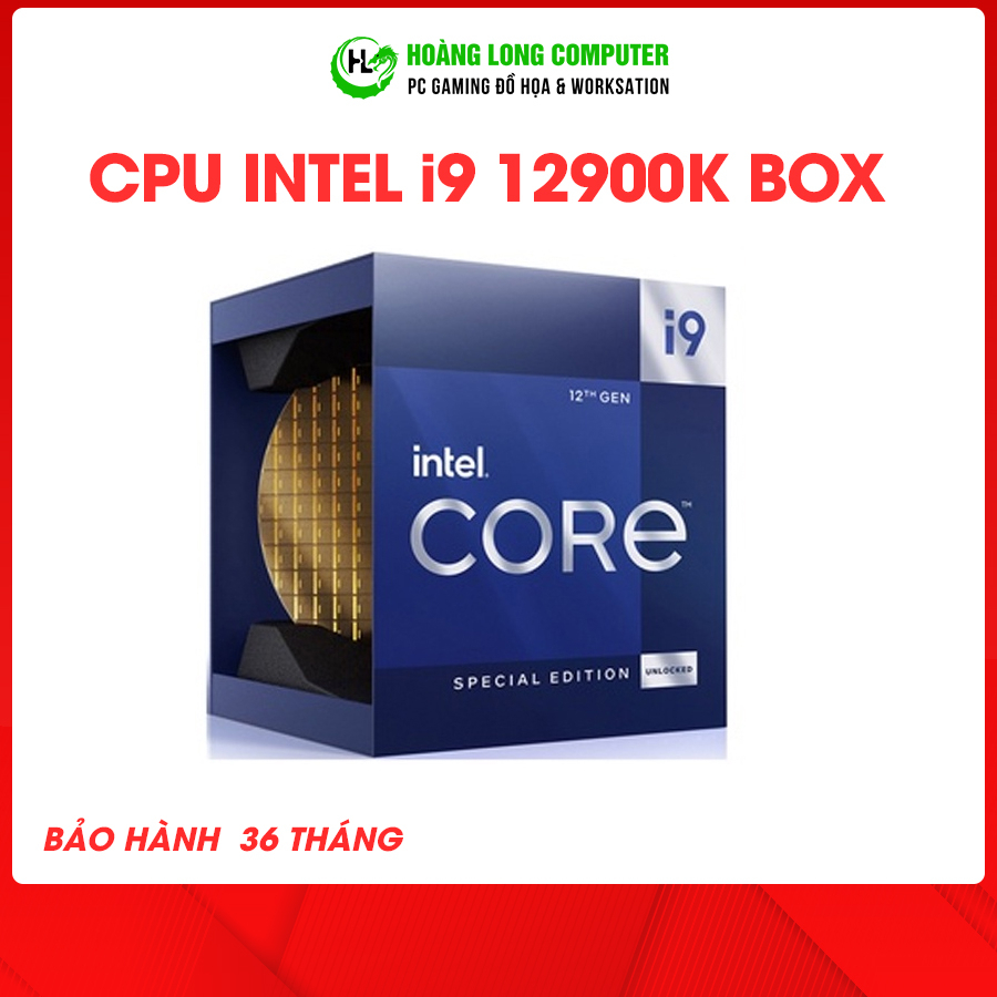 CPU Intel Core i9-12900K 30M Cache, up to 5.20 GHz, 16C/24T, Socket 1700 Full Box - Hoàng Long ...
